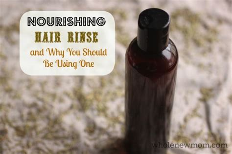 5 Hair Rinses For Healthy And Shiny Hair