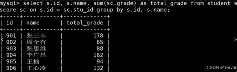 mysql第三次作业 csdn博客