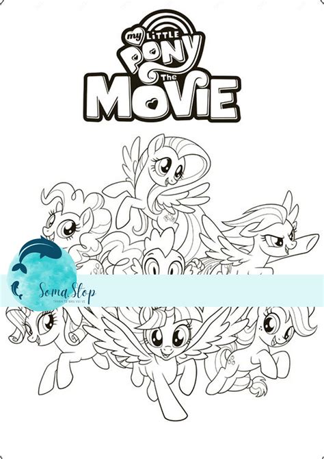 Chia sẻ 83 về tranh tô màu pony người hay nhất coedo vn