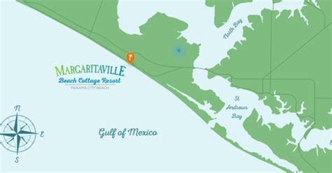 Resort Map Margaritaville Beach Cottage Resort Panama City Beach