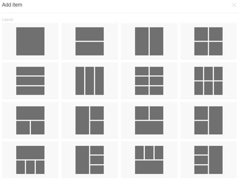 Using The Layout Tool In Website Builder