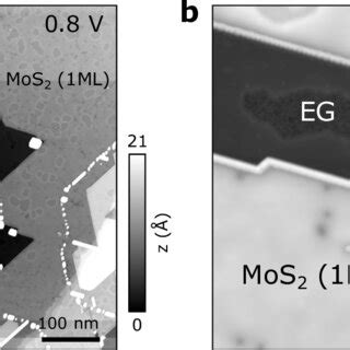 Figure S Monolayer And Bilayer Mos On Eg And Qfeg A Large Scale