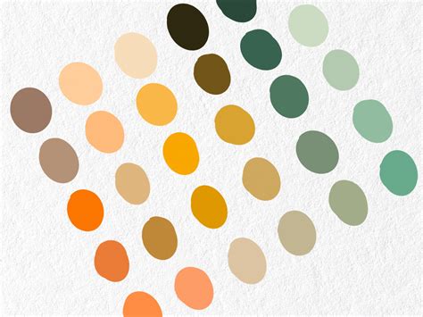 Procreate Color Palette Summer Season Color Scheme Branding Design Palette Procreate Bright