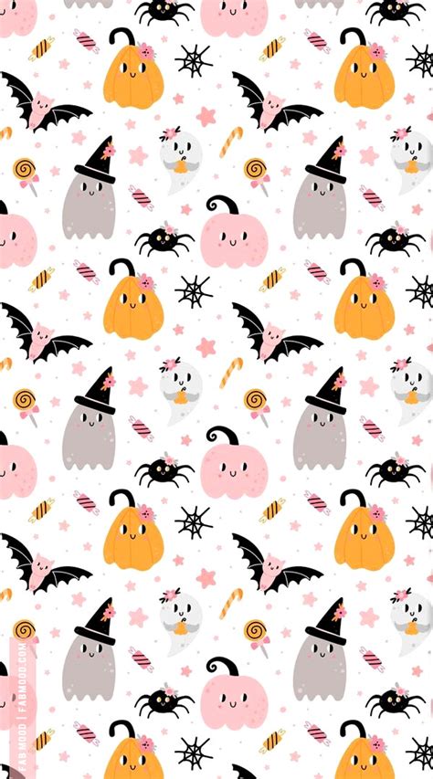 Cute Halloween Bats Wallpaper