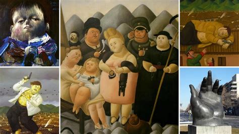 obras de Fernando Botero el artista colombiano que generaba fascinación en el mundo Infobae