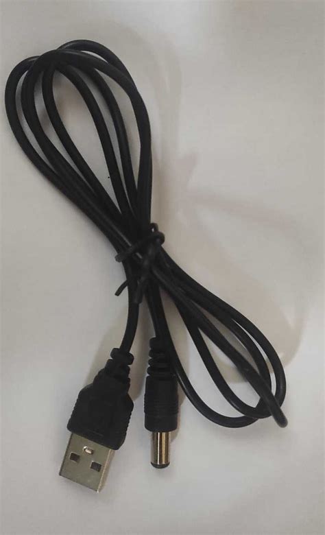 Кабель для роутера от повербанка перехідник Usb To Dc 5 5 2 1 79