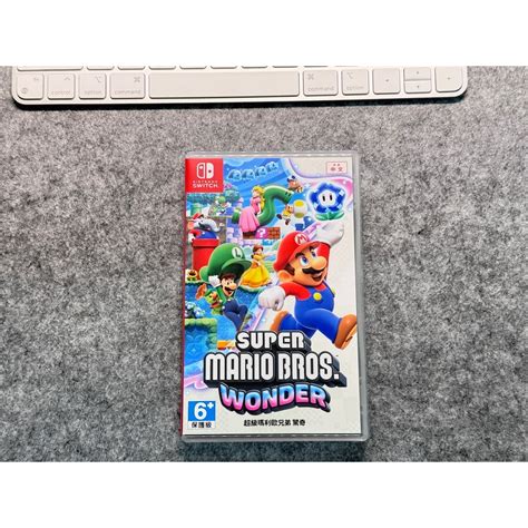自售 Nintendo Switch Ns 超級瑪利歐兄弟 驚奇 近全新 蝦皮購物