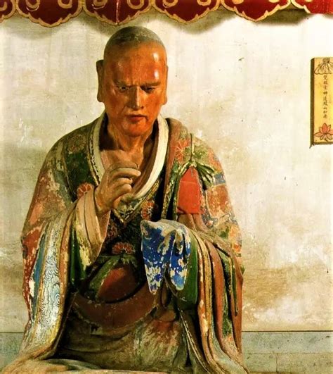 One Of The 40 Life Size Statues Of Arhats In The Thousand Buddhas Hall