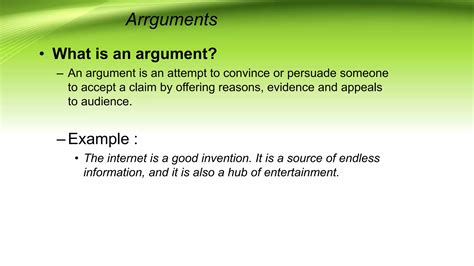 Presentation On Reading Arguments Pptx Arms And Ammunition Sensitive Topics