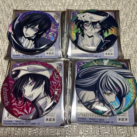 Jp コードギアス 反逆のルルーシュ ルルーシュ ホロeye缶バッジ セット ホビー