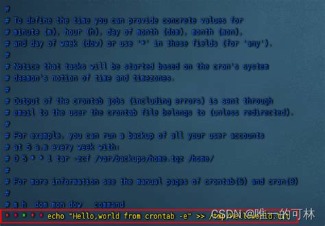 Ubuntu部署crontab开机自启动ubuntu安装crontab Csdn博客