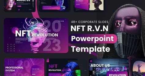 Nft РЕВОЛЮЦИЯ Шаблон презентации Powerpoint Шаблоны презентаций