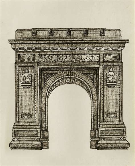 Arcul De Triumf Din București România