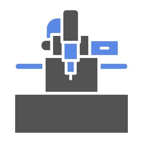 Premium Vector Cnc Machine Icon Style
