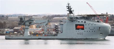 Rfa Proteus Begins Operations As Seabed Warfare Threats Increase Navy