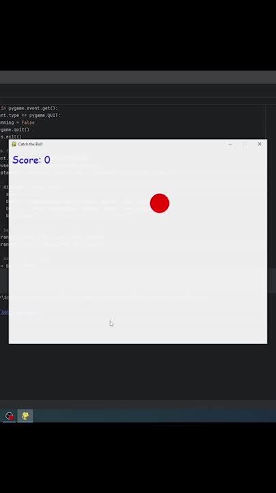 Nazim Uddin On Linkedin Python Gamedevelopment Catchtheball