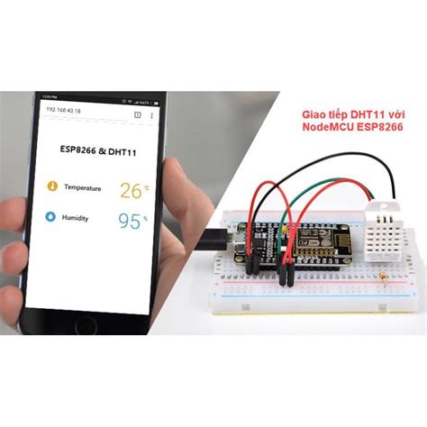 Module Dht11 Cảm Biến Nhiệt Độ Và Độ Ẩm Cho Arduino Điện Tử Mtu
