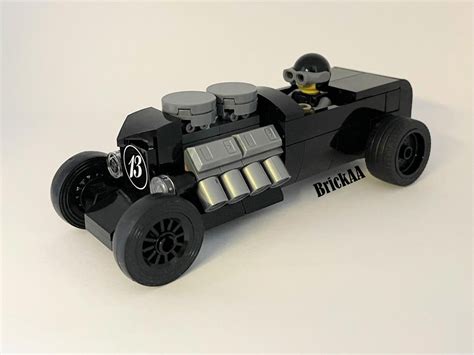 Lego Moc Hot Rod By Brickaa Rebrickable Build With Lego
