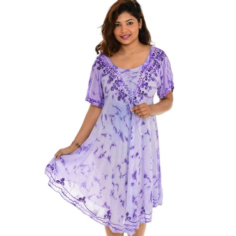 Turquoise V Neck Shift Dress