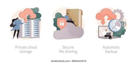 Database Security Abstract Concept Vector Illustration Stock Vector Royalty Free 2057257082