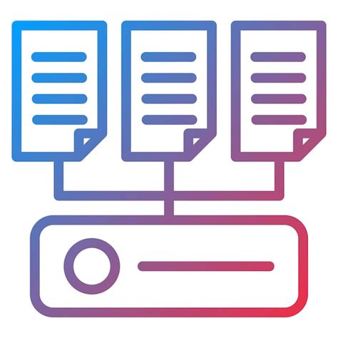 Premium Vector Data Collection Icon Vector Image Can Be Used For Data