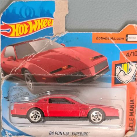 Embalagem Danificada Hot Wheels Muscle Mania 84 Pontiac Firebird Universo Hot Wheels