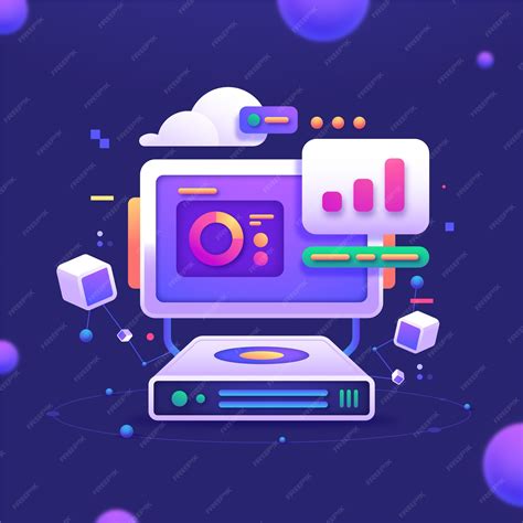 Premium Vector Gradient Data Visualization Design