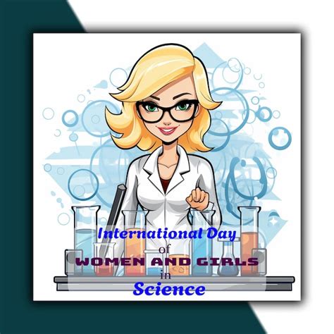 Premium Psd International Day Of Women And Girls In Science