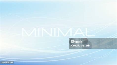 Unsaturated Light Blue Cold Background Minimal Graphics Stock Illustration Download Image Now