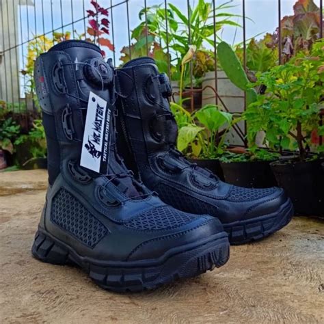 Jual SEPATU PDL TALI PUTAR SARANG TAWON MERK MR MASTER BAHAN KULIT SAPI
