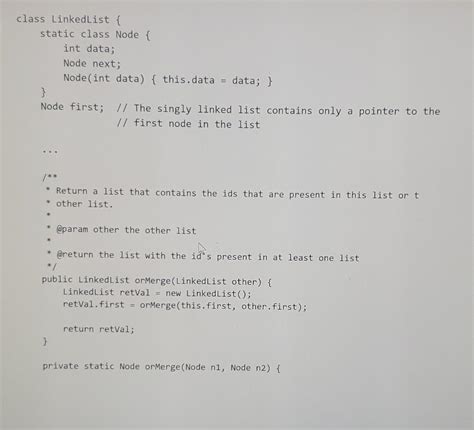 Solved 6 Suppose That We Have Defined A Singly Linked List