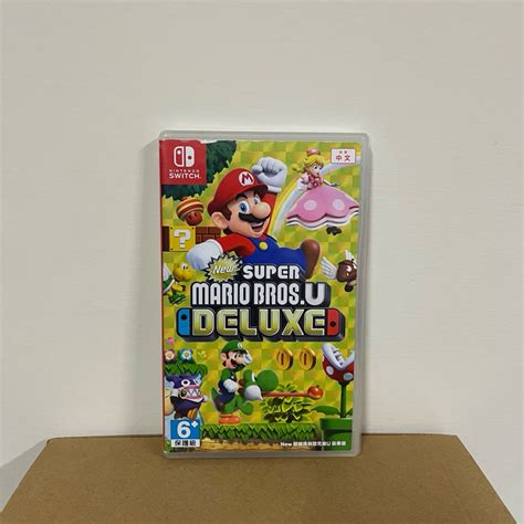 Ns Switch 超級瑪利歐兄弟u豪華版 中文 二手中古 蝦皮購物