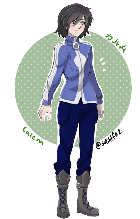 Pokemon Trainer Calem By Sofihtf On Deviantart