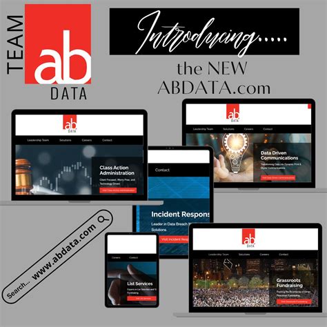 Take A Look At The New Ab Data Website Which Features Abd Direct And All Other Divisions In