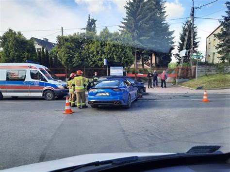 Gmina Zielonki Wypadek na drodze wojewódzkiej 794 Jedna osoba trafiła