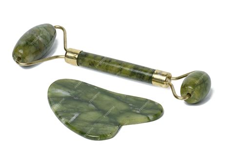 Premium Photo Jade Facial Massager An Item For Cosmetic Procedures On