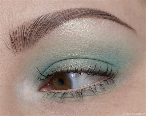Colourpop Mint To Be Palette Look 1 Coffee And Makeup