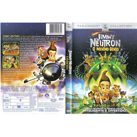 Dvd Jimmy Neutron O Menino G Nio Anima O Original Shopee Brasil