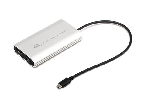 OWC Displaylink USB C 雙 HDMI K 顯示器轉接器 OWC Asia