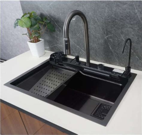Promo Kitchent Sink Handmade Luxury Eixo Global Hml6846n B Stainless
