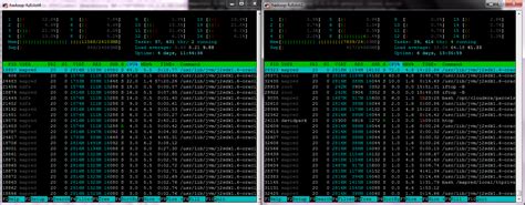 Java With Exactly The Same Workload One Server Shows High Cpu Load