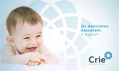 Como cuidar dos primeiros dentinhos do seu bebê Crie Odontologia