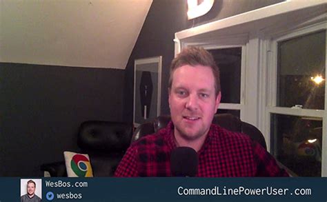 command line power user — a free video series for web developers on