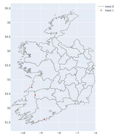 How To Overlay Lat And Long Datapoints On Top Of Plotly Geojson Map