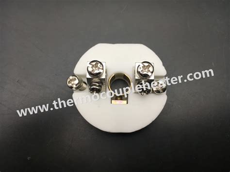 Customized Special Thermocouple Ceramic Terminal Block 2 Way Termination