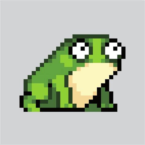 Pixel Frog Vector Art Icons And Graphics For Free Download