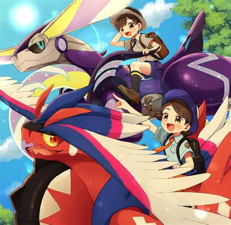 Juliana Florian Koraidon And Miraidon Pokemon And 1 More Drawn By