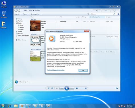 Windows 7 Rtm Professional 110 Screenshot Gallery
