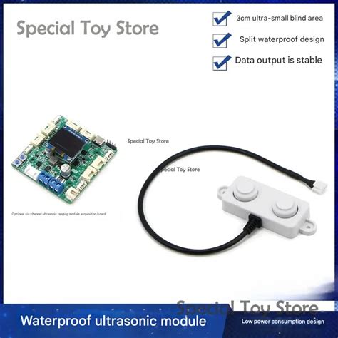 Waterproof Ultrasonic Module High Precision Ranging Obstacle Avoidance Sensor Robot Intelligent