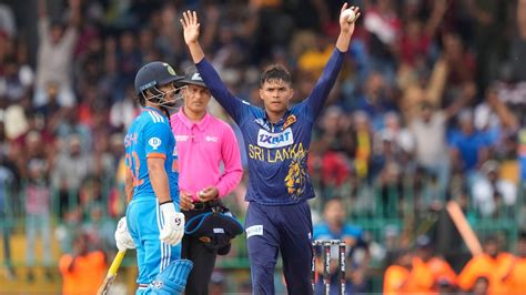 Asia Cup 2023 Dunith Wellalage Decimates India S Batting Order With 5